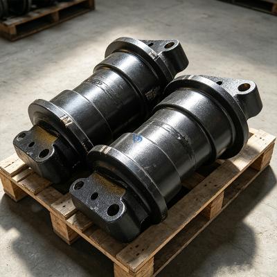 China Wear Resistant Excavator Bottom Roller PC200-5 PC200-6 PC200-7 PC200-8 Track Roller for sale