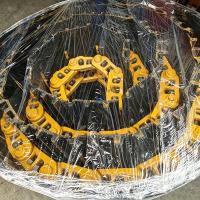 China Komatsu PC200-8 Excavator Track Chain 600mm Pitch 49 Links Wear Resistant Track Link Assembly for sale