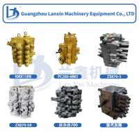 China Komatsu PC120-6 Main Control Valve Distribution Valve Hydraulic OEM Replacement 6D102 for sale