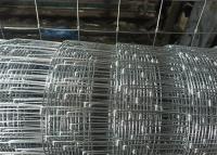 China Hinged Joint Field Fence 4ft x 330ft Class 3 Galvanized High Tensile Wire for Livestock for sale