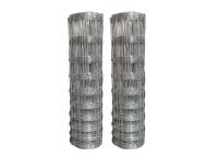 China Galvanized Fixed Knot Deer Fence 6ft Height 50m Roll Corrosion Resistant Field Fence for sale