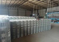 China Giant Shuttle Fixed Knot Deer Fence 6 Ft Height Galvanized Steel Wire 1.8-3.5mm for sale