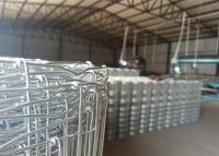 China Hot Dipped Galvanized Heavy Duty Field Fence 8 Foot 2.5mm Top Wire Hinge Joint for sale