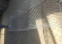 China Galvanized Gabion Basket Mesh Roll 80x100mm High Tensile Strength 2.2mm Wire for sale
