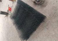 China Galvanized Gabion Basket Mesh Roll 80x100mm High Tensile Strength 2.2mm Wire for sale