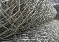 China Zinc Coated Gabion Box 60x80mm Mesh for Channel Lining River Bank Erosion Control for sale
