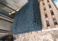 China Zinc Coated Gabion Box 60x80mm Mesh for Channel Lining River Bank Erosion Control for sale