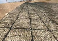 China 50g-1200g/m2 Gabion Boxes With Hexagonal Mesh Double Woven for sale