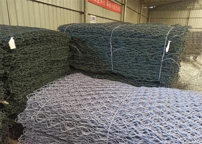 China Hexagonal Woven Gabion Mesh 2m x 1m x 1m for Retaining Walls and Erosion Control for sale