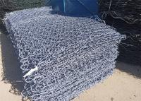China 50g-1200g/m2 Gabion Boxes With Hexagonal Mesh Double Woven for sale