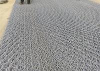 China Double Twisted Gabion Basket Hexagonal Shape 80x100mm Mesh 2.7mm Wire for Erosion Control for sale