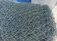 China PVC Coated Gabion Basket 80x100mm Mesh Opening for River Bank Protection for sale