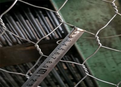 China PVC Coated Gabion Basket 80x100mm Mesh Opening for River Bank Protection for sale