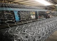 China Curved Gabion Baskets Heavy Galvanized Metal Gabion Cage for Retaining Walls 60x80mm Mesh for sale