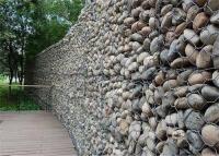 China Curved Gabion Baskets Heavy Galvanized Metal Gabion Cage for Retaining Walls 60x80mm Mesh for sale