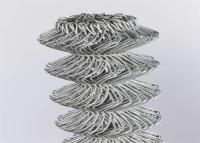 China Galvanized Chain Link Fence Anti Climb Mesh 2.0-5.0mm Wire 1.0-3.5m Height for sale