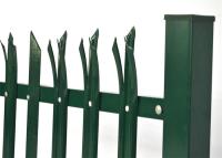 China Palisade Fencing Wire Mesh Panel Tamper Resistant Fixings 2.75m W D Pale for sale