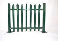 China Palisade Fencing Wire Mesh Panel Tamper Resistant Fixings 2.75m W D Pale for sale
