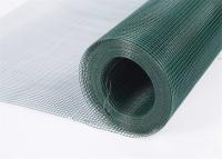 China PVC Coated Steel Wire Mesh Rolls 12.7mm x 12.7mm Welded Wire Panels for Fencing for sale
