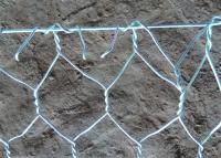 China 80mm x 100mm Mesh Aperture Double Twisted Gabion Box for Coastal Erosion Control for sale