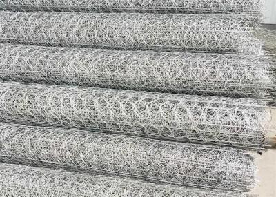 China PVC Coated Woven Gabion Mesh 2.2mm Wire Dia for Embankment Reinforcement for sale