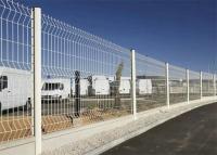 China PVC Coated Welded Wire Fence Panel 6 Gauge 2x6in Opening Galvanized Mesh for sale