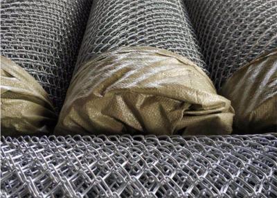 China Hot Dipped Galvanized Chain Link Fence Diamond Mesh 1 inch 14 Gauge for Farm Security for sale