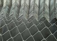 China Hot Dipped Galvanized Chain Link Fence Diamond Mesh 1 inch 14 Gauge for Farm Security for sale