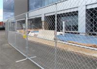 China 7.5 Feet Galvanized OEM Temporary Wire Mesh Fence crowd control for sale
