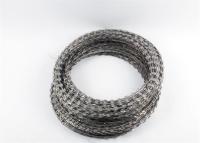 China Electric Galvanized Concertina Razor Wire BTO15 Anti Corrosion 0.5mm Thickness 2.5mm Wire Diameter for sale