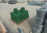 China Traditional Double Twist Barbed Wire Galvanized Steel Material Protection Performance for sale