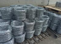China Hot Dip Galvanized Barb Wire Roll 2.51mm Anti Acid Alkali for Wire Mesh Fence for sale