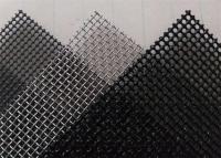 China PVC Coated Wire Mesh Window Screen Mosquito Net Fire Proof / Knife Proof for sale