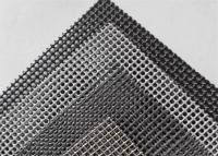 China PVC Coated Wire Mesh Window Screen Mosquito Net Fire Proof / Knife Proof for sale