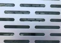 China Galvanised Perforated Metal Sheet Slotted Hole 1.6mm-25.4mm for Filters Vents for sale