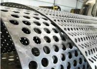 China Mild Carbon Steel Perforated Sheet Round Holes 1.6mm-25.4mm for Protective Fencing for sale