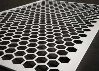 China Round Hole Perforated Metal Sheet 1.6mm to 25.4mm Hole Diameter Corrosion Resistant Machine Guard for sale