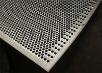 China Mild Carbon Steel Perforated Sheet Round Holes 1.6mm-25.4mm for Protective Fencing for sale