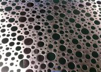 China Decorative Perforated Metal Architectural Wire Mesh Round Hole for sale