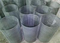 China Custom Perforated Metal Sheet , Perforated Filter Pipe Corrosion Resistance for sale