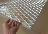 China Flat Expanded Metal Panels / Ceilings Flexible design For Architecture for sale