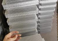 China Carbon Steel Expanded Metal Grating For Elevated Walkways / Security Fencing for sale
