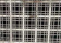 China Decorative Flat Stainless Steel Woven Wire Grille , Architectural Woven Mesh for sale