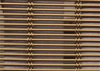 China Stainless Steel Architectural Wire Mesh H Type Cable And Rod Combination Mesh for sale