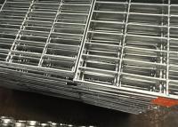 China Galvanized Steel Grating Stair Treads Non Slip 25x5mm Bearing Bar Easy Install for sale