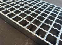 China Heavy Duty Steel Grating 30x5mm Load Bar Anti Corrosion Galvanized Flooring for sale