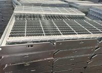 China High Strength Serrated Bar Grating Stair Treads 25x5mm for Catwalks Factories for sale