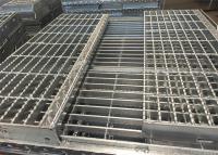 China High Strength Serrated Bar Grating Stair Treads 25x5mm for Catwalks Factories for sale