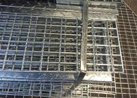 China Galvanized Steel Bar Grating Lightweight I Bar Grating High Strength for sale