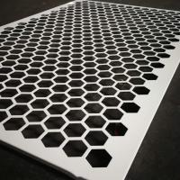 China 304 Stainless Steel Perforated Sheet Metal 1.6mm Hole for Architectural Decoration for sale